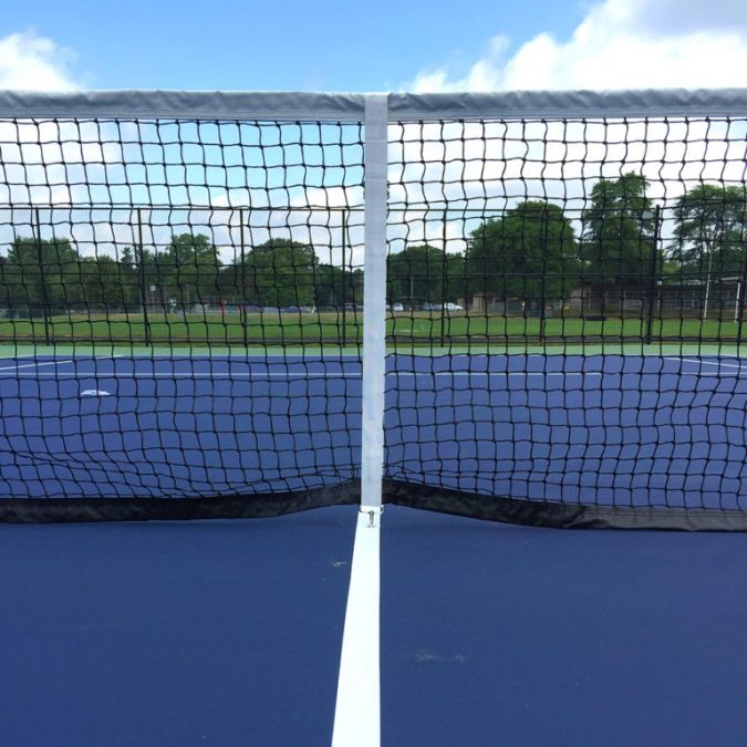 BUDGET Socketed Steel Square Tennis Post - Package - Stadia Sports