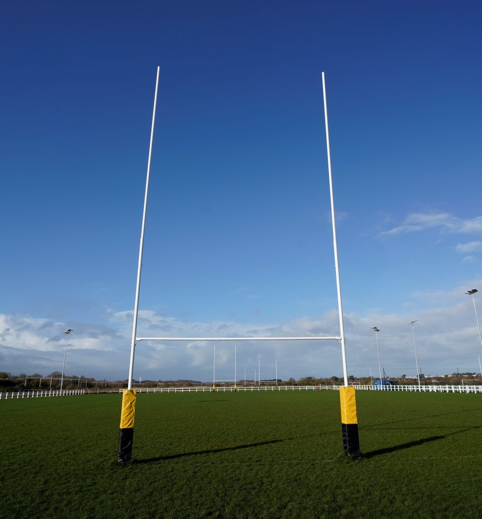 Heavy Duty Socketed Rugby Goals - Mark Harrod Ltd.