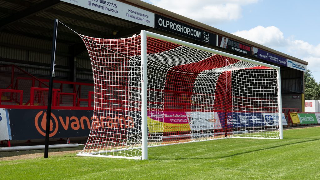24x8ft Stadium Box Goals - Aluminium Package - 32mm Net Rail - Stadia ...