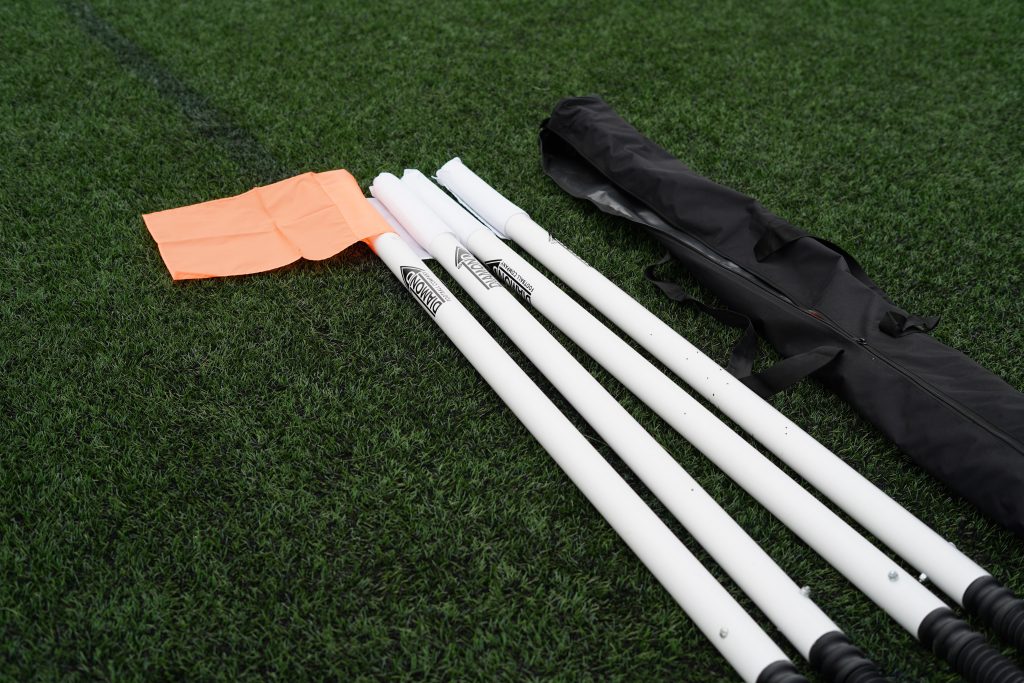 50mm Spring Back Corner Pole - Socketed x 4 - Stadia Sports