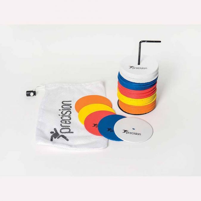 Precision Small Round Rubber - Marker Discs (Set of 50) - Stadia Sports