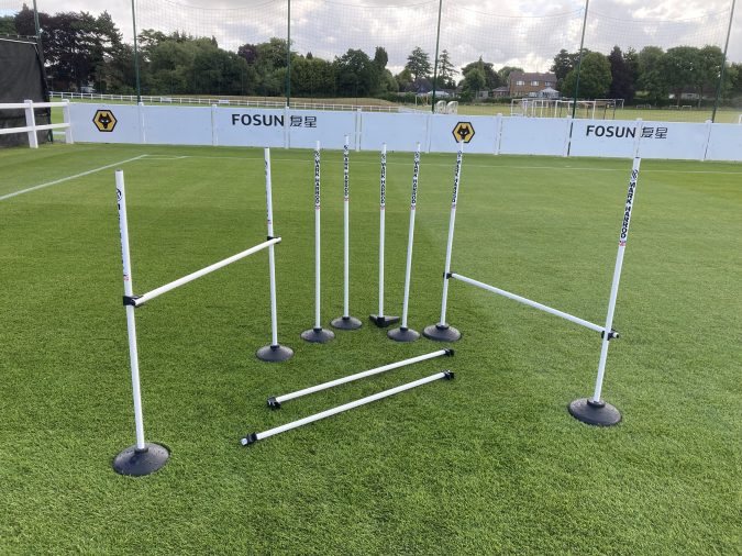 Height Adjustable Hurdle Set - Stadia Sports