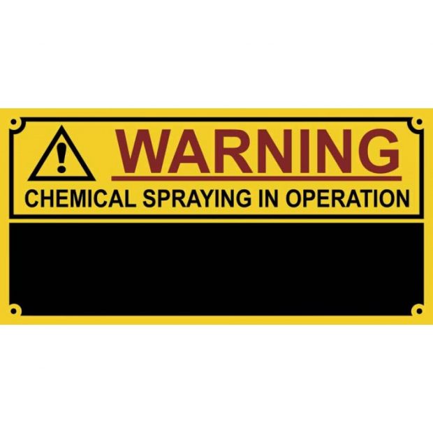 Warning Sign with Chalk Board - Stadia Sports