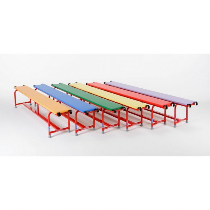 Heavy Duty Steel Upholstered - Balance Benches - Stadia Sports