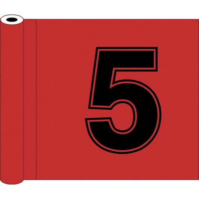 Numbered Putting Green Flags - Stadia Sports