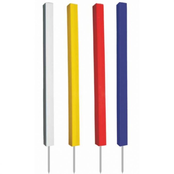 Recycled Plastic Hazard Post 24" Spiked - Stadia Sports