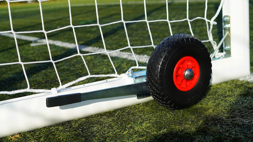 24x8ft EasyLift Heavy Duty - Portable Goals - Steel Package - Stadia Sports